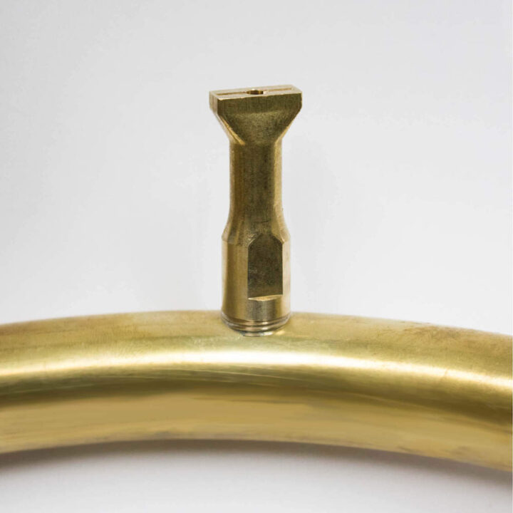 Linear Stainless Steel Fire Pit Bullet Burner