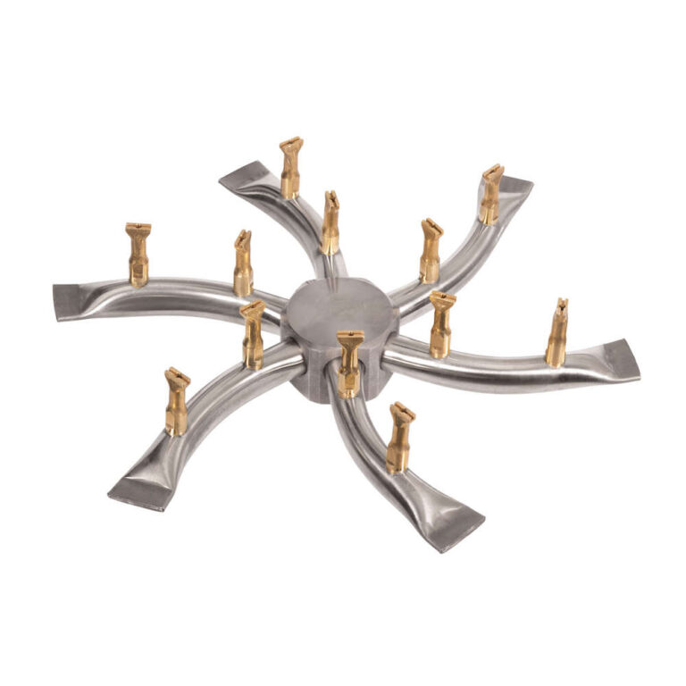 Match Lit Flame Sensing Round Drop In Fire Pit Kit S Burner