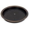 Round Oil Rubbed Bronze Drop In Fire Pit Pan supplied with Burner